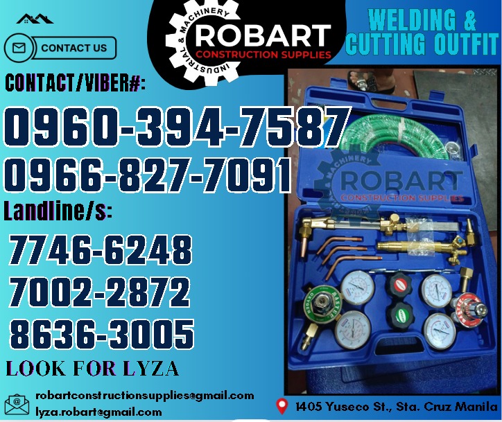 Welding and Cutting Outfit, Commercial & Industrial, Construction Tools ...