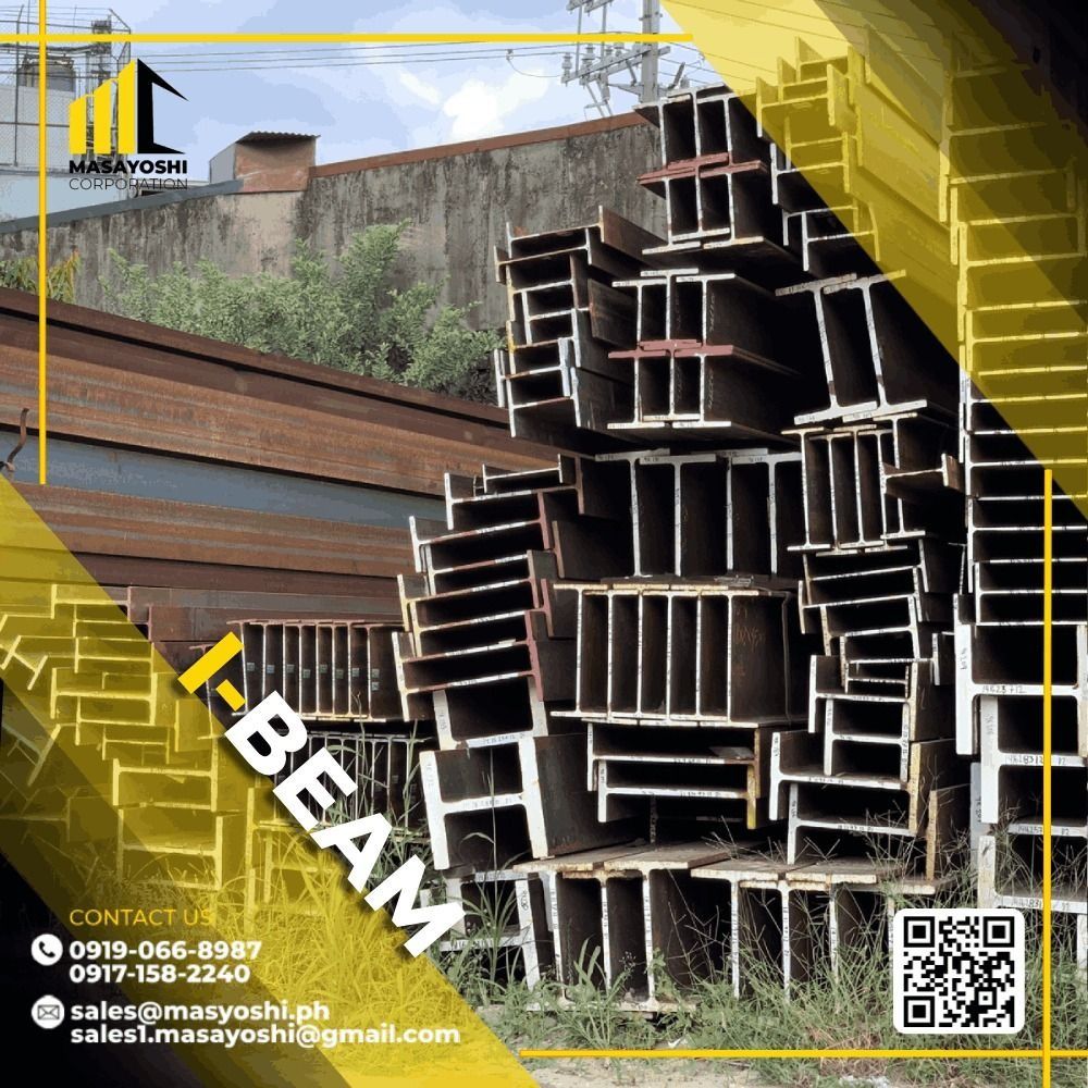 WIDE FLANGE 6 X 4 16# 6MTRS, WIDE FLANGE 12 X 6 1/2 30# 6MTRS, Ibeam ...