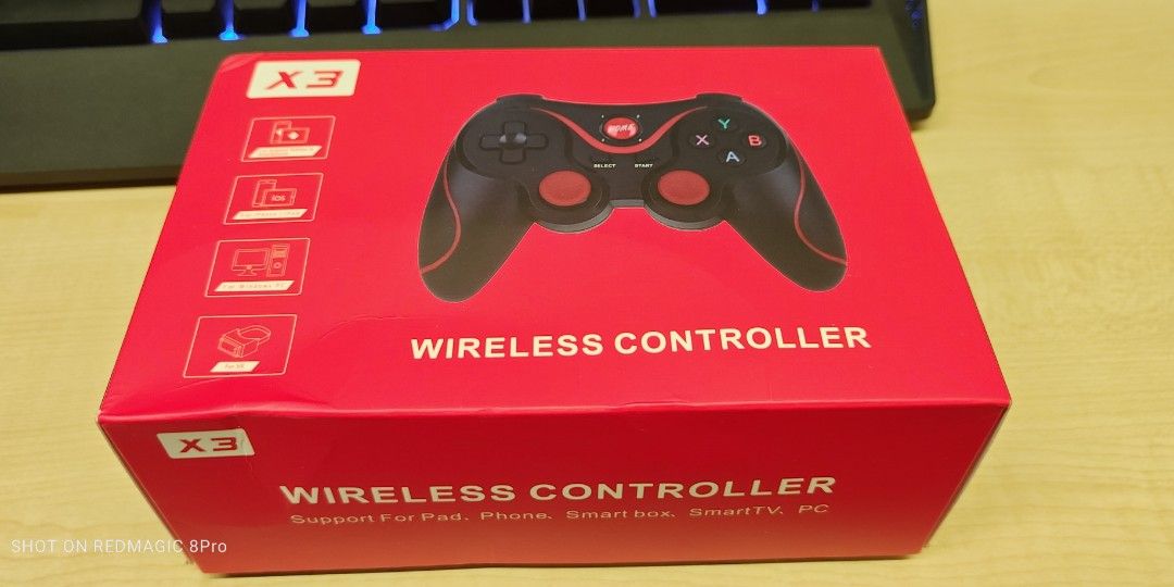 WIRELESS CONTROLLER X3, Video Gaming, Gaming Accessories, Controllers ...