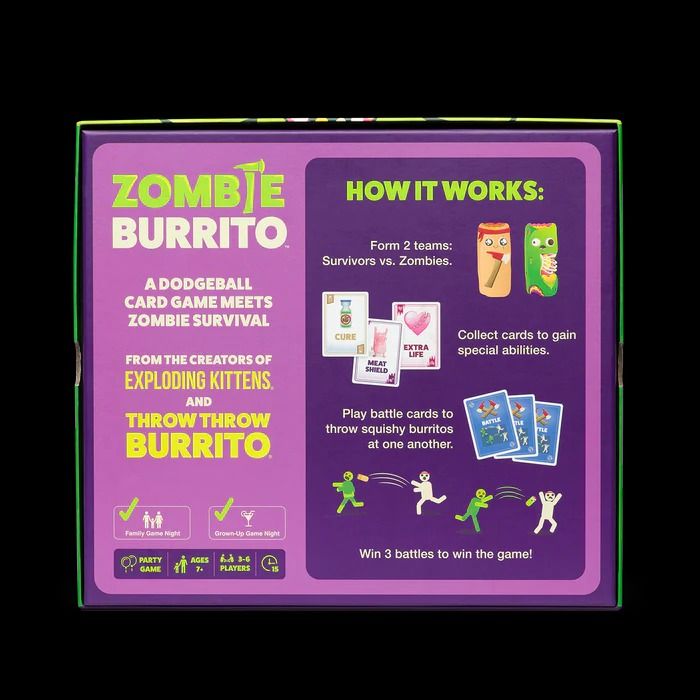 Zombie Burrito (Origina) a Standalone Throw Throw Burrito Dodge Ball ...