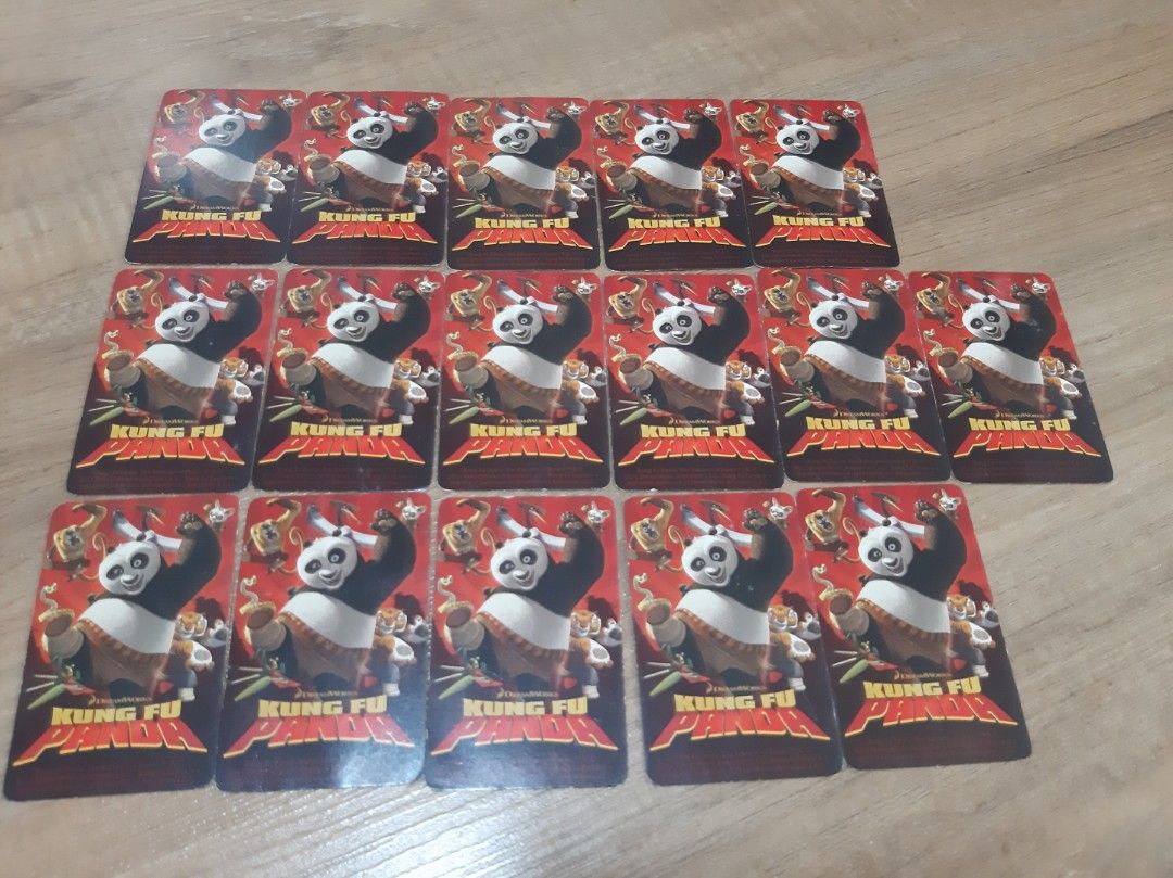 16 pcs Nestle Kungfu Panda Card, Hobbies & Toys, Collectibles ...