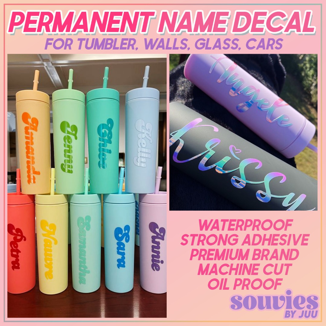 1-color Decal sticker for Tumbler, Car, Motor, Organizer, etc, Hobbies ...