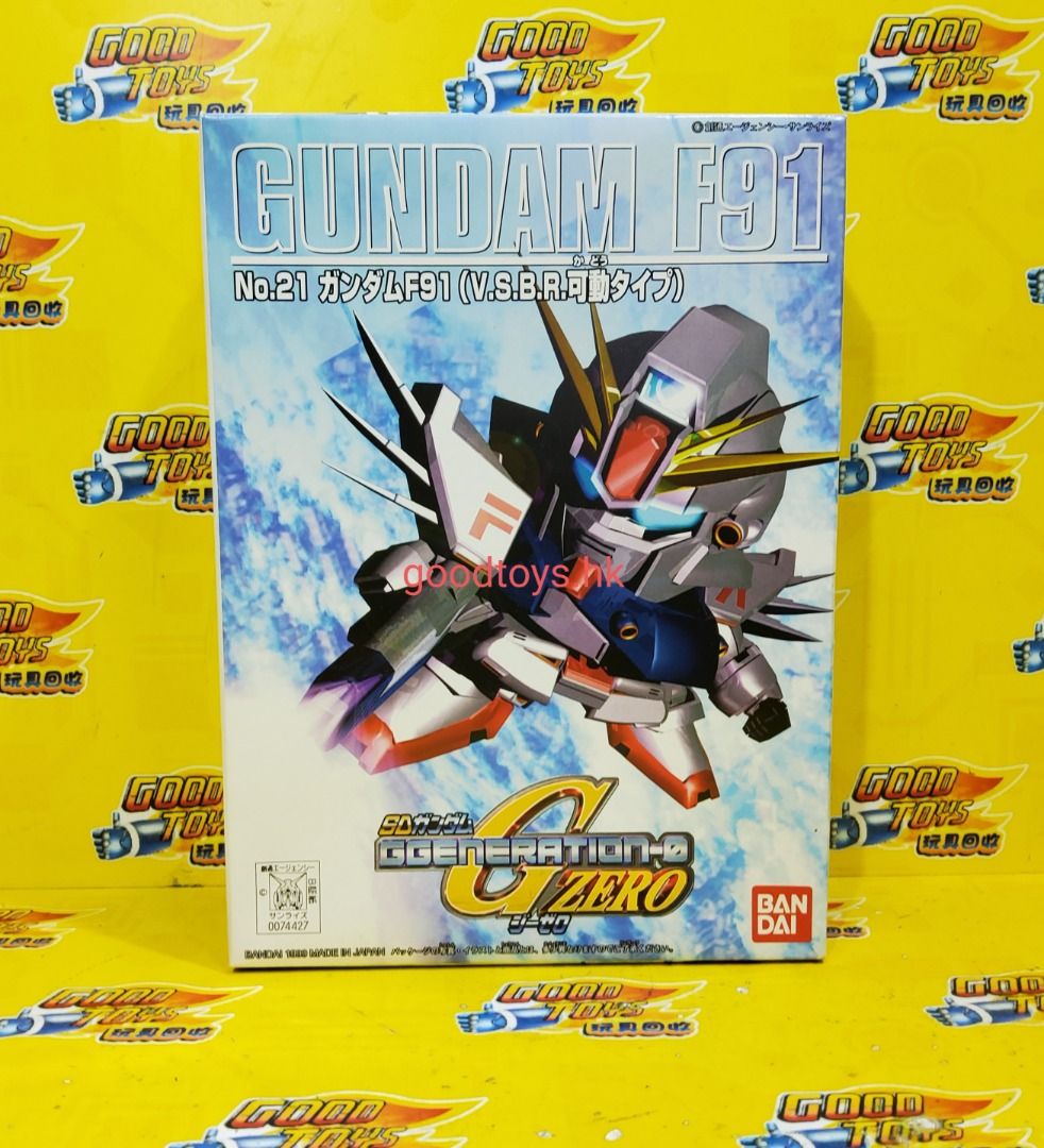 全新未砌 BANDAI SD NO.21 GGENERATION-0 G ZERO GUNDAM F91 高達 高達模型, 興趣及遊戲, 玩具 & 遊戲類 - Carousell