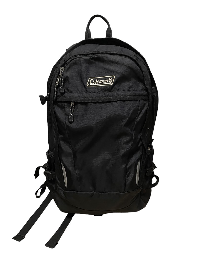 (30L) COLEMAN ESSENTIAL TRAVEL BACKPACK BLACK, Men's Fashion, Bags ...