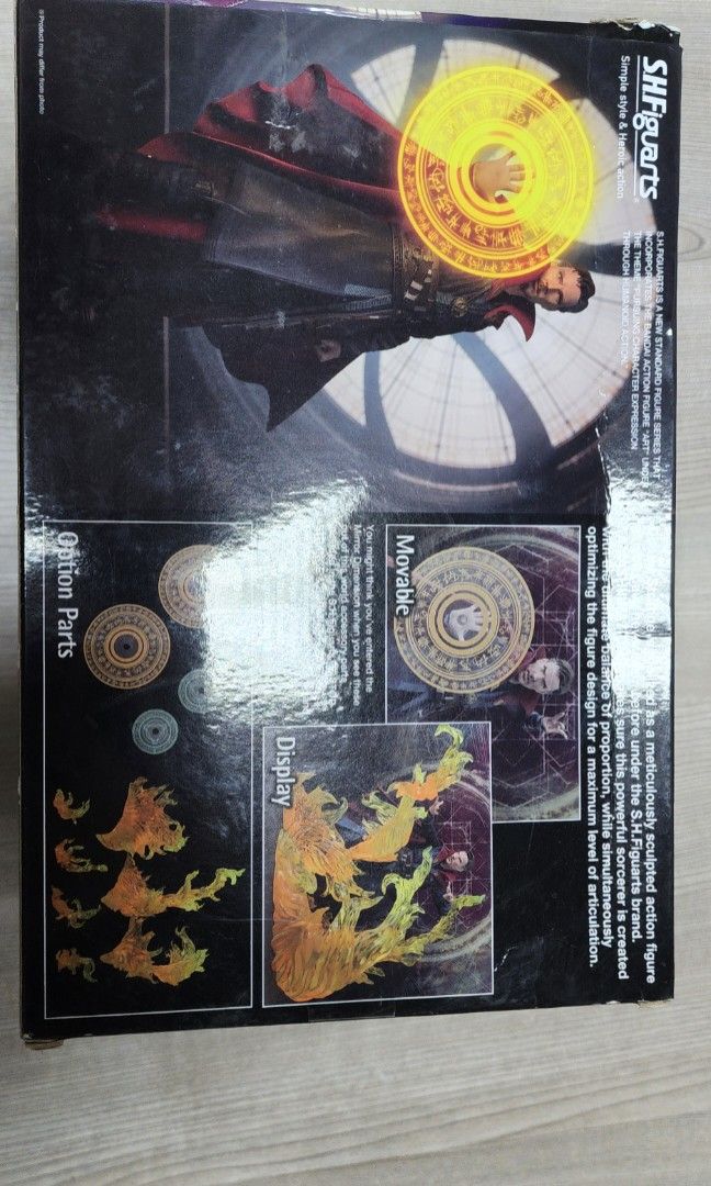 已開 Bandai Tamashii Nations S.H. Figuarts SHF Doctor Strange & Burning ...