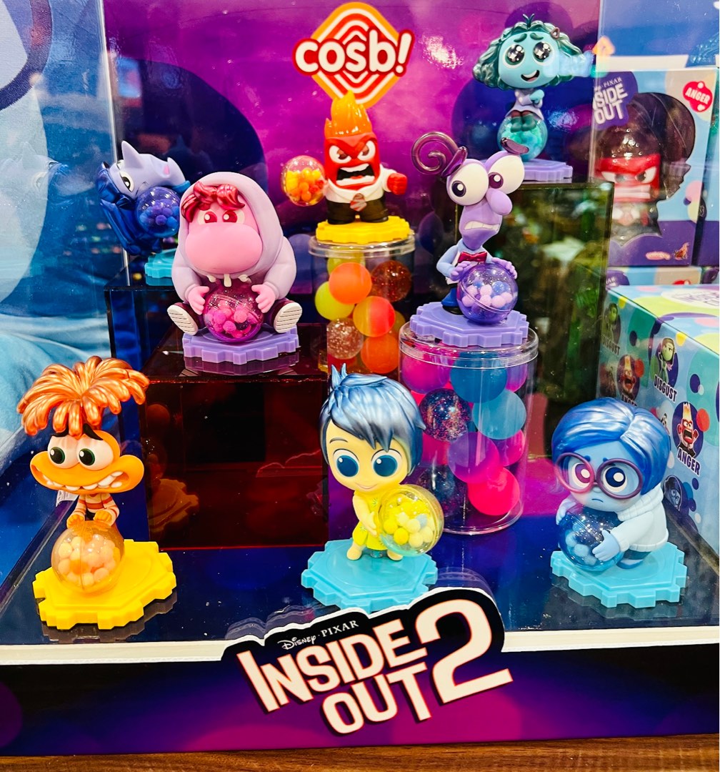 玩轉腦朋友 Cosbi盲盒 Inside Out, 興趣及遊戲, 玩具 & 遊戲類 - Carousell
