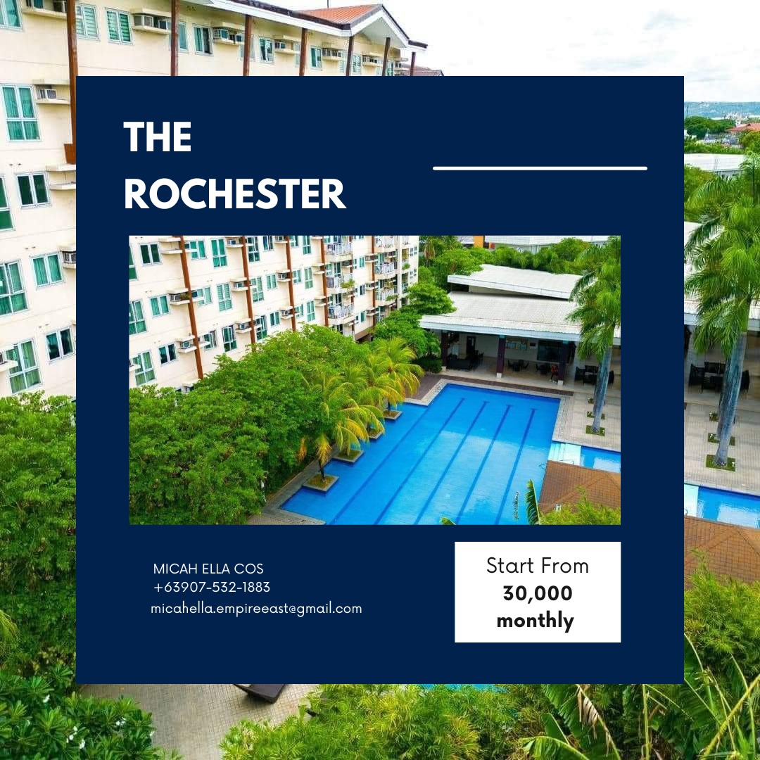 ! Luxurious and Stylish Property Investment at The Rochester in Pasig ...