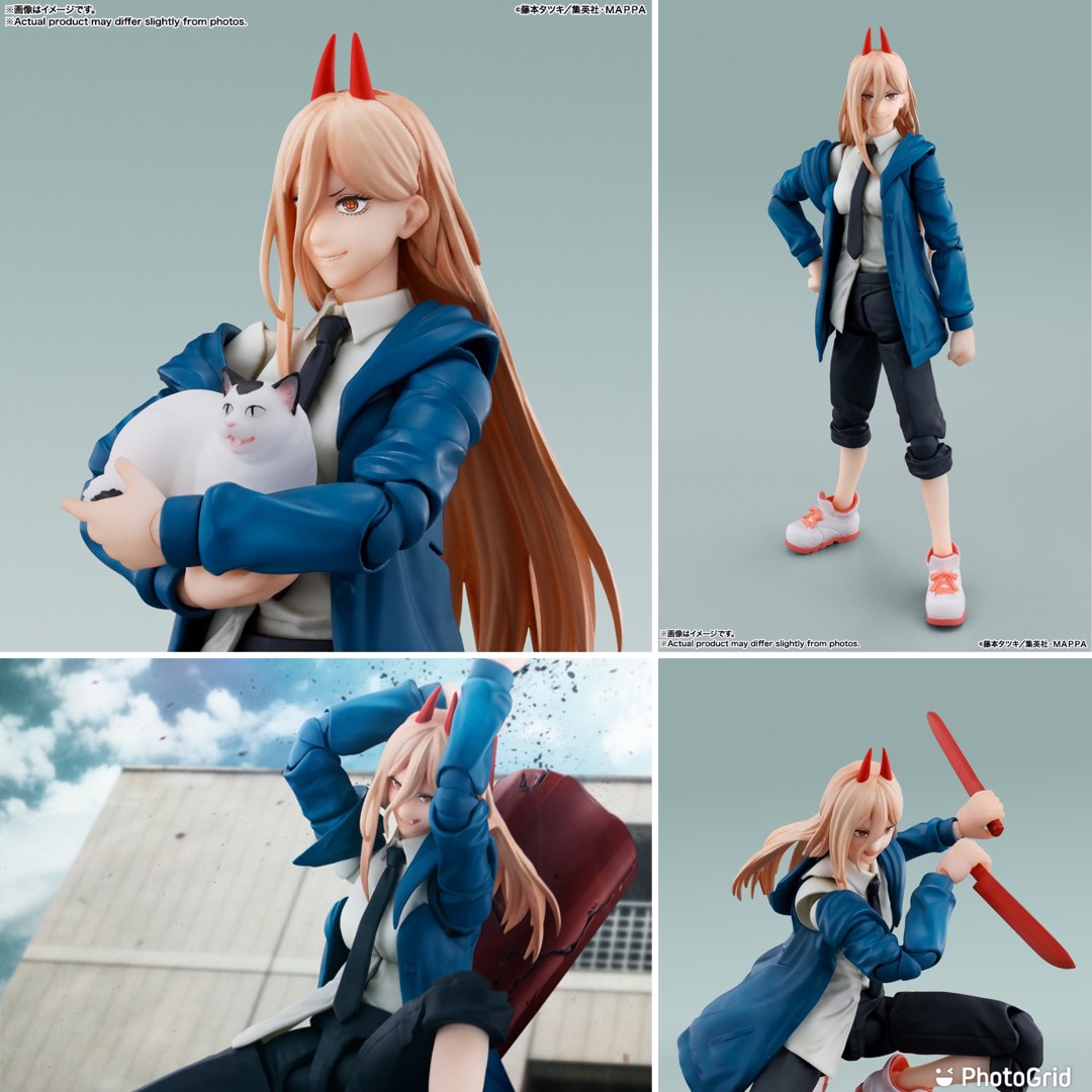 日版 SHF 帕瓦 Power 鏈剧人Chainsaw Man 淀治 Denji, 興趣及遊戲, 玩具 & 遊戲類 - Carousell