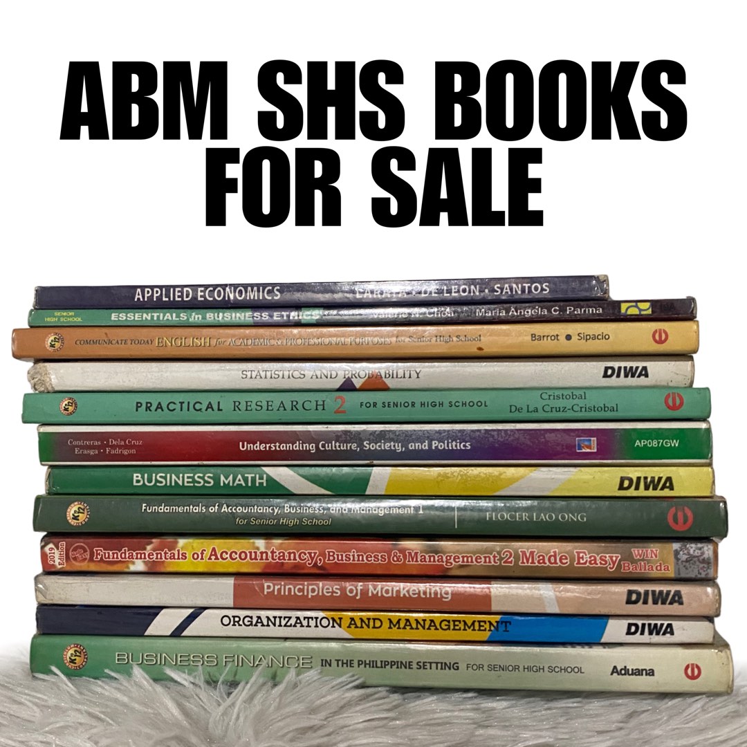 ABM SHS Books, Hobbies & Toys, Books & Magazines, Textbooks on Carousell