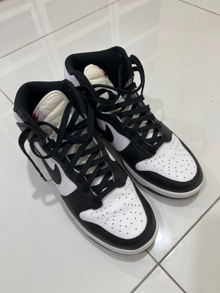 Air Jordan 1 High Panda, Men's Fashion, Footwear, Sneakers on Carousell