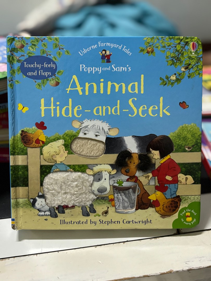 Animal Hide and Seek - Board Book, Hobbies & Toys, Books & Magazines ...