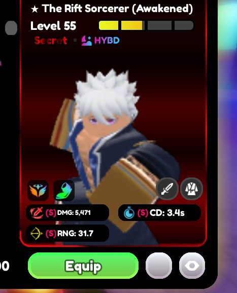 Anime Defenders Gojo Double Trait, Hobbies & Toys, Books & Magazines ...