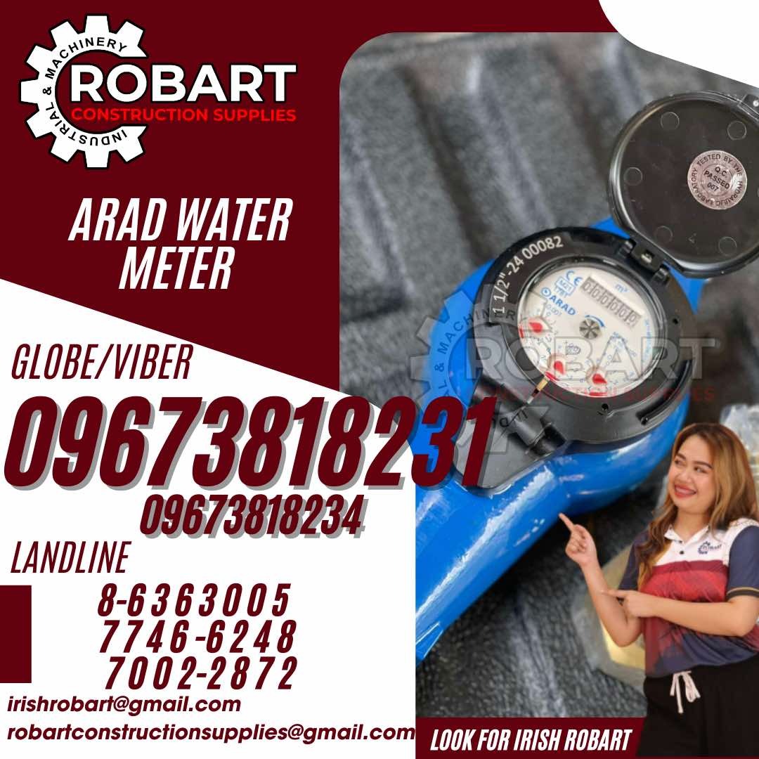 ARAD water meter, Commercial & Industrial, Construction Tools ...