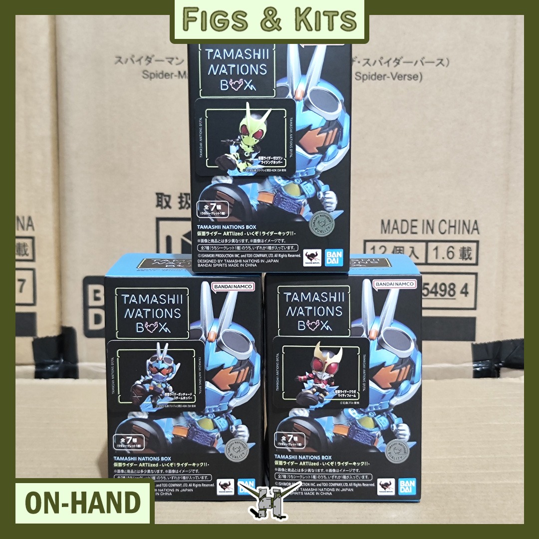 ARTlized Kamen Rider - Blind box, Hobbies & Toys, Toys & Games on Carousell