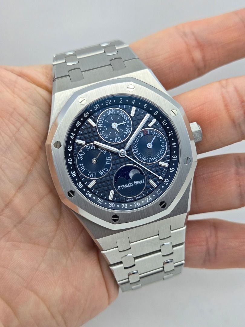 Audemars Piguet Royal Oak Perpetual Calendar Quantieme Perpetuel 26754 ...