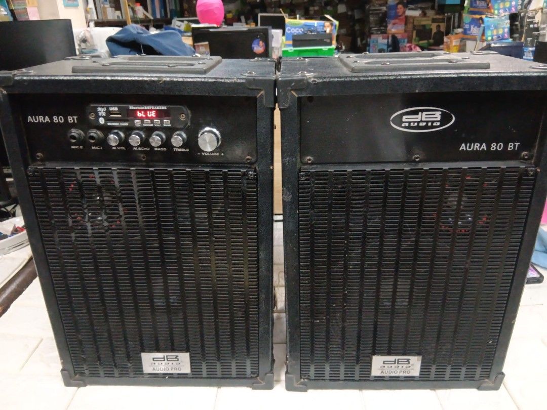 Aura 80BT DbAudio 350watts Max Power Output Amplified Speaker 220Volts ...