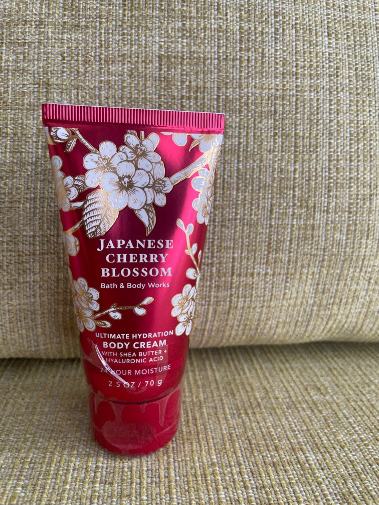 Bath & Body Body Cream Japanese Cherry Blossom, Beauty & Personal Care, Bath & Body, Body Care ...