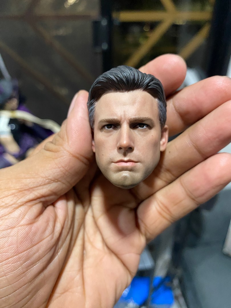 Batman Bruce Wayne Head 1:6, Hobbies & Toys, Toys & Games on Carousell