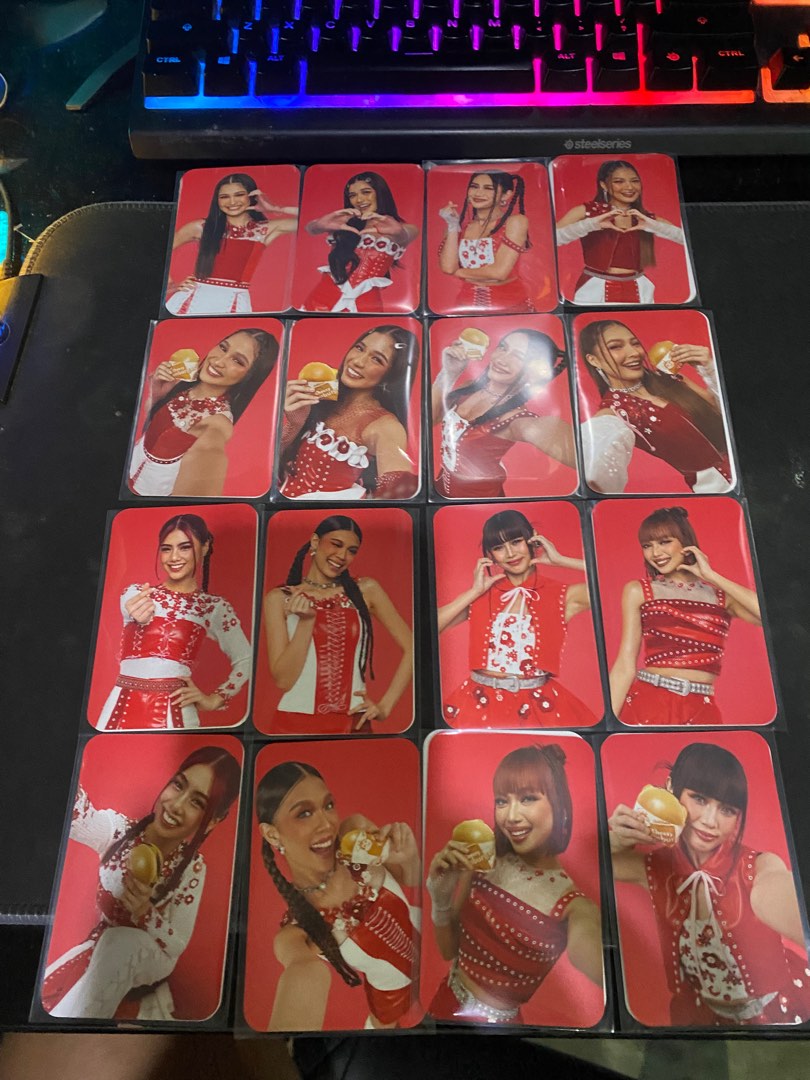 Bini Jollibee Photo Card set, Hobbies & Toys, Memorabilia ...