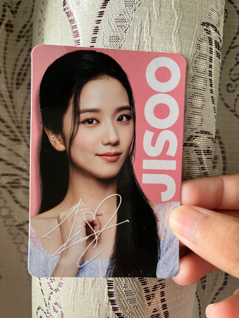 Blackpink Jisoo photocard oreo, Hobbies & Toys, Collectibles ...