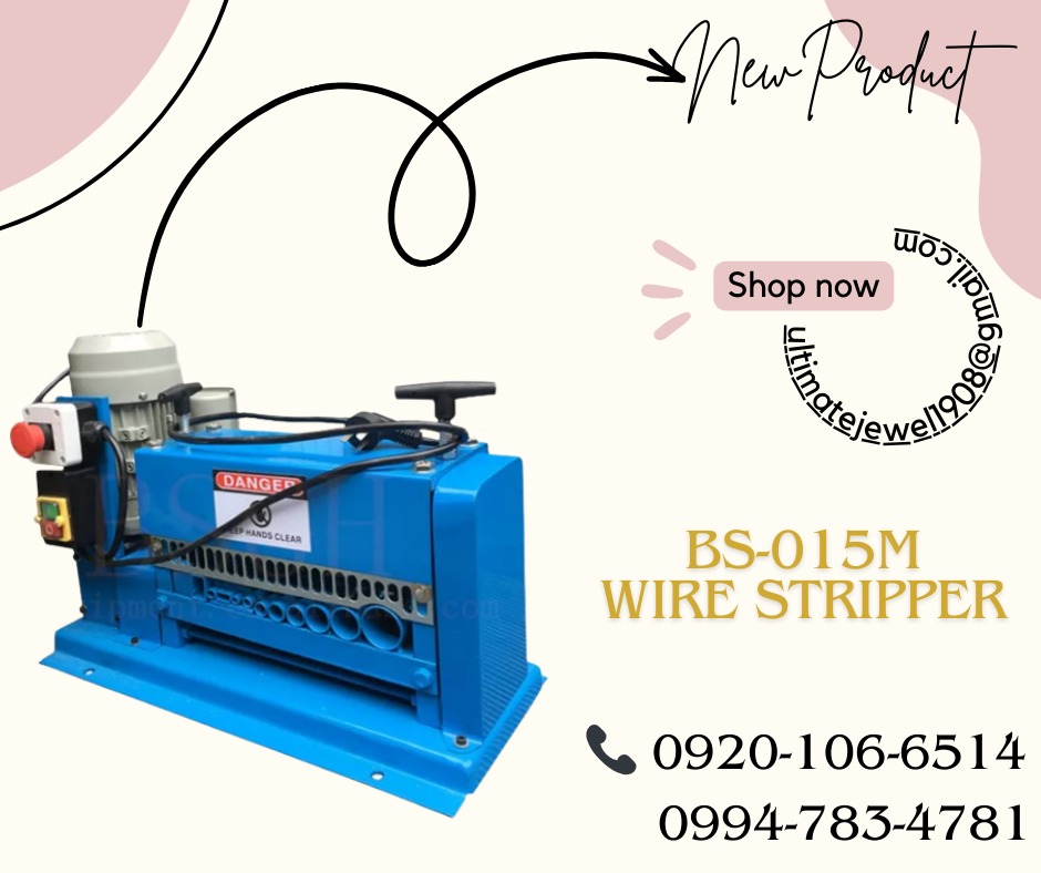 BRAND NEW AND ON-HAND BS-015M WIRE STRIPPER MACHINE GOOD QUALITY ...