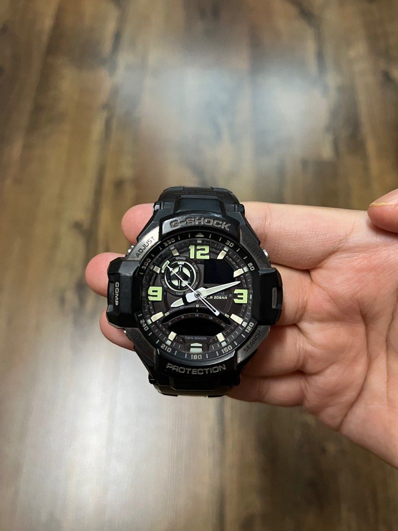 Casio G-Shock Gravity Master GA-1000, Men's Fashion, Watches ...