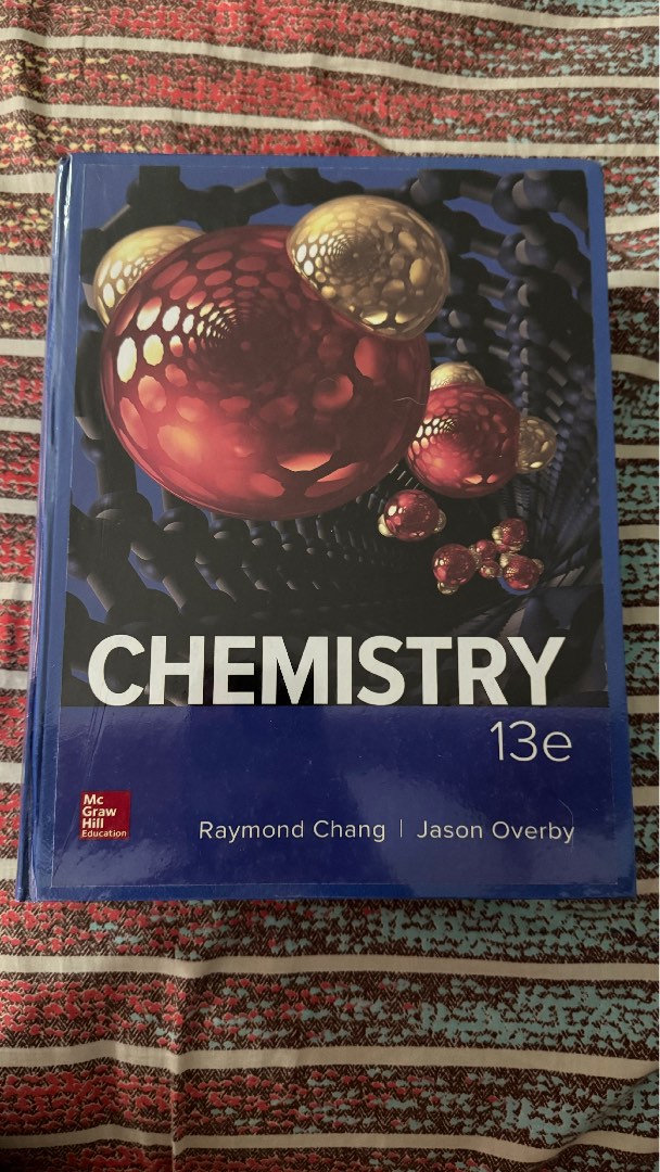 Chemistry 13 edition Raymond Chang | Jason Overby, Hobbies & Toys ...