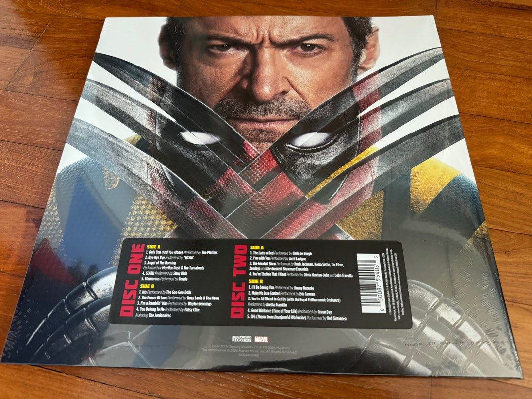 Deadpool & Wolverine - OST: Various Artists (2LP Limited Edition Yellow ...