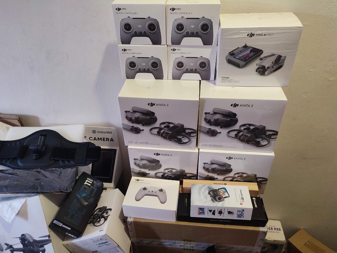 DJI Avata 2 FPV Controller, Audio, Voice Recorders on Carousell