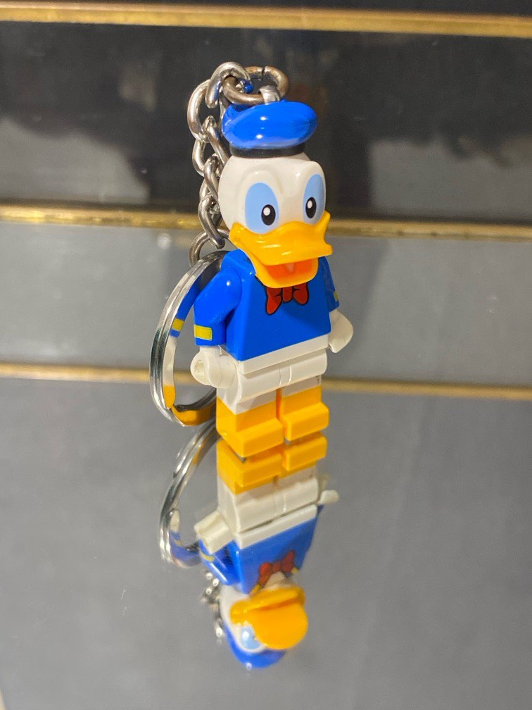 Donald Duck Lego Keychain, Hobbies & Toys, Toys & Games on Carousell