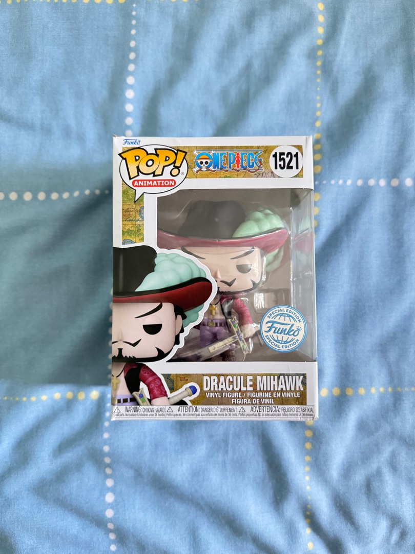 Dracule Mihawk One Piece Funko Pop Anime Figure, Hobbies & Toys, Toys ...