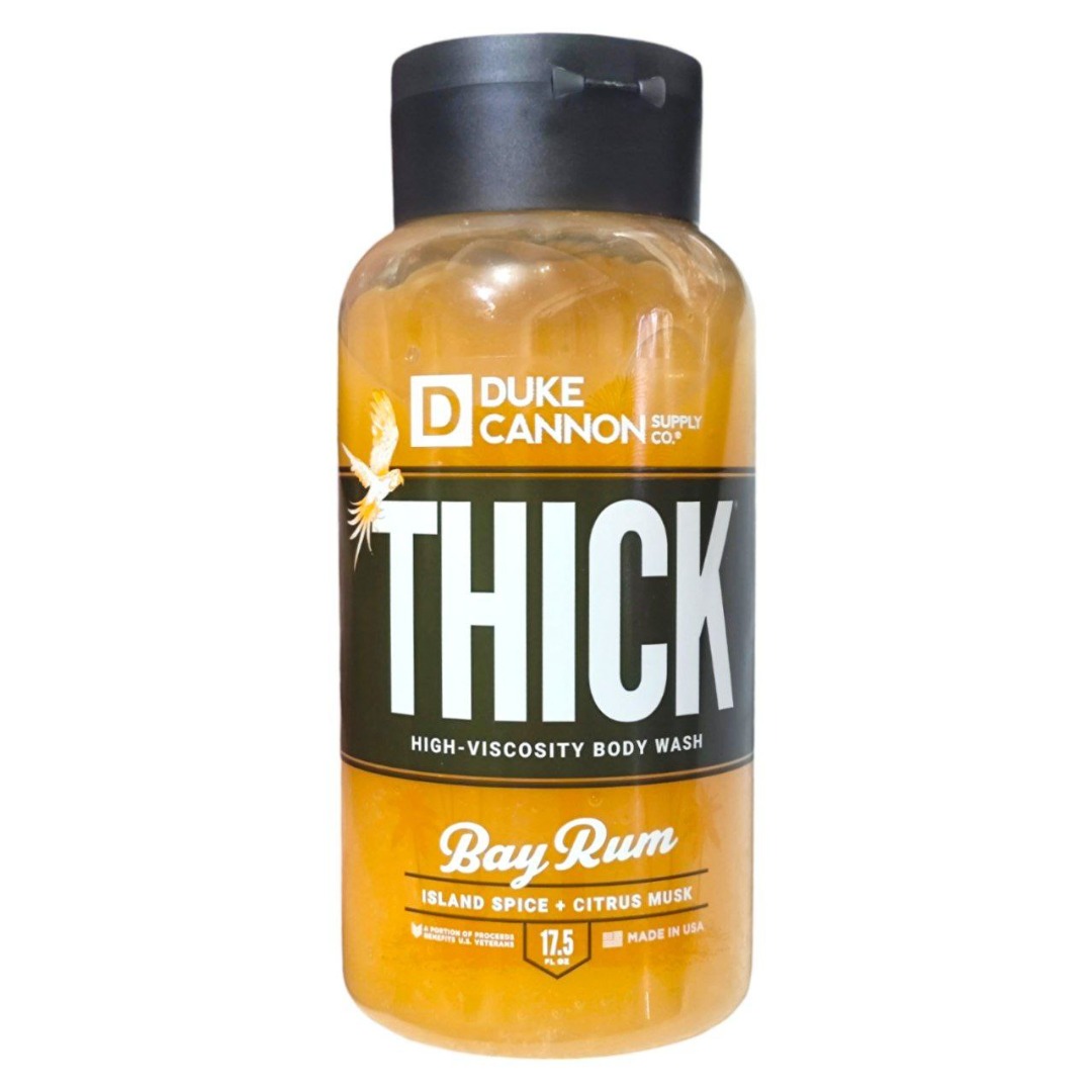 Duke Cannon Thick High - Viscosity Body Wash For Men, Bay Rum (Island ...