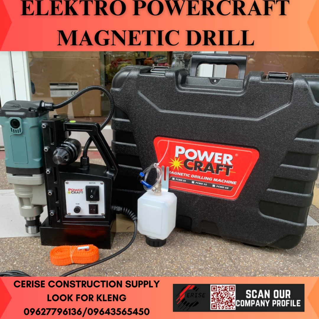 ELEKTRO POWERCRAFT MAGNETIC DRILL, Commercial & Industrial, Industrial ...