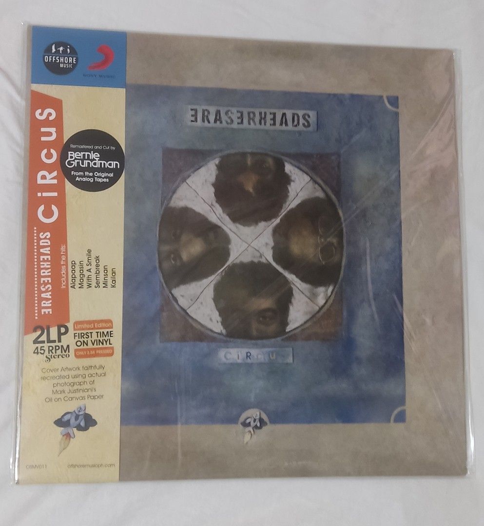 Eraserheads Circus Limited Edition OPM, Hobbies & Toys, Music & Media ...
