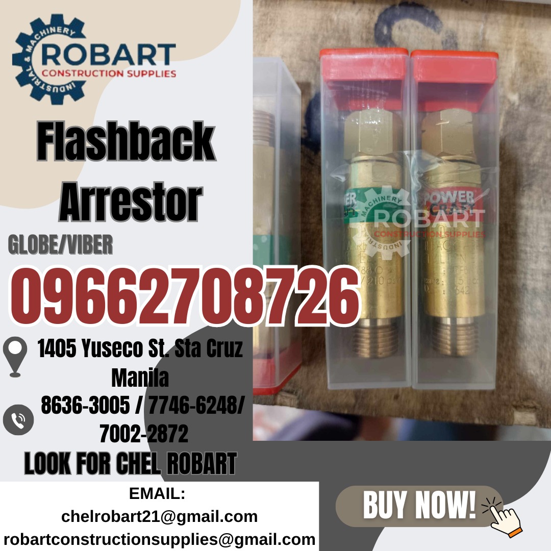 FLASHBACK ARRESTOR, Commercial & Industrial, Construction Tools ...