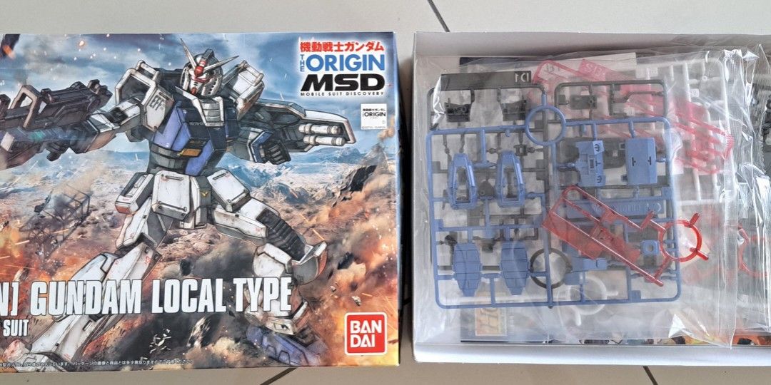 HG 1/144 Gundam Local Type, Hobbies & Toys, Toys & Games on Carousell