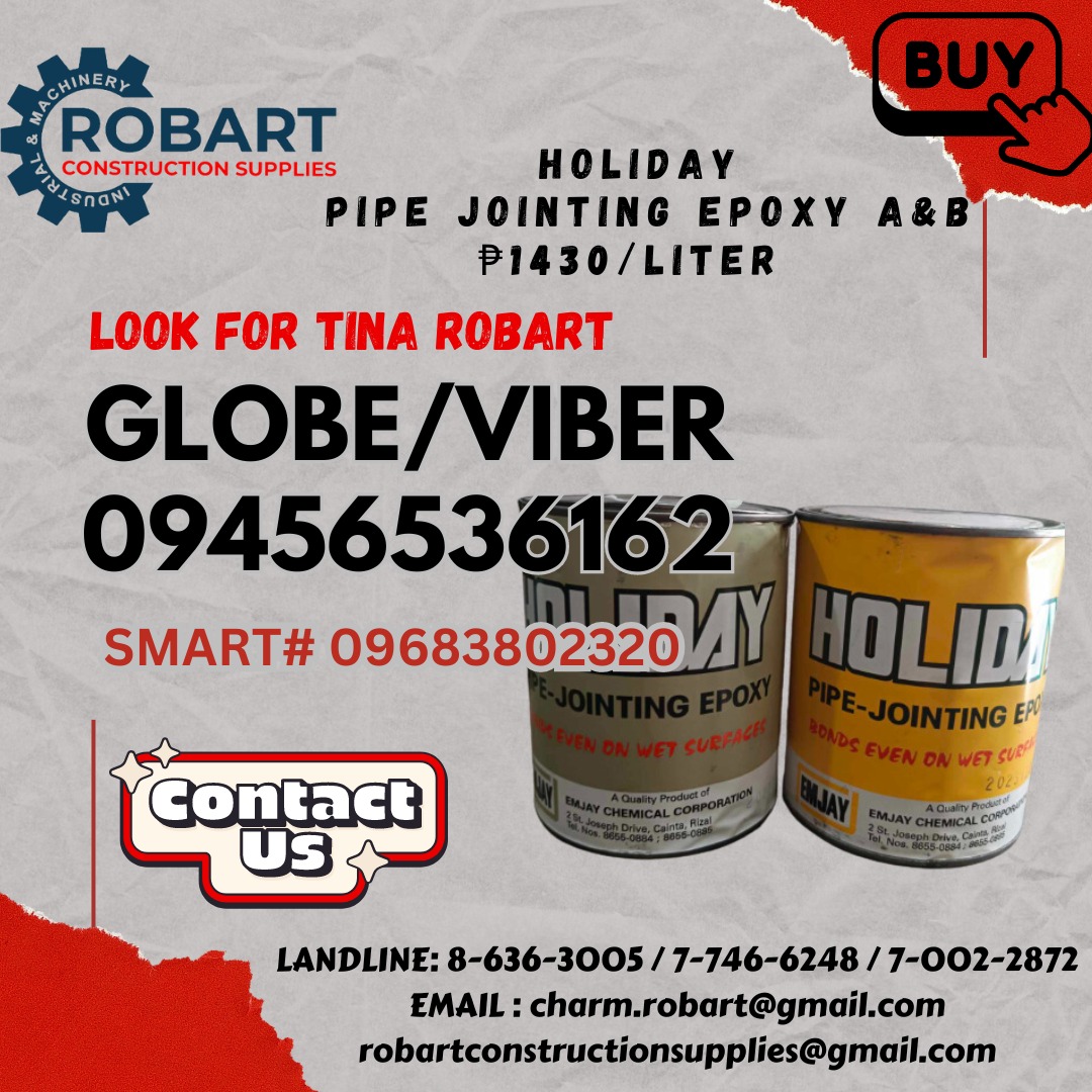 Holiday Pipe Jointing Epoxy a&b, Commercial & Industrial, Construction ...