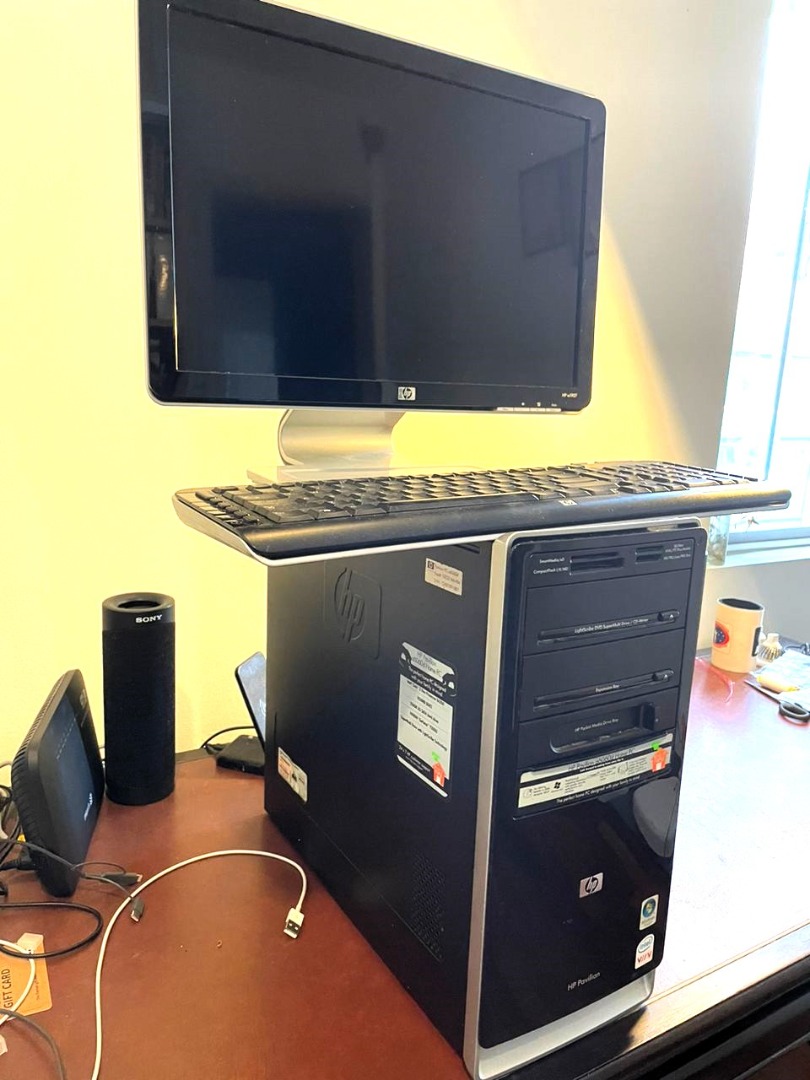 HP Pavilion Computer - Intel Core 2 Duo Processor E6300, Computers ...