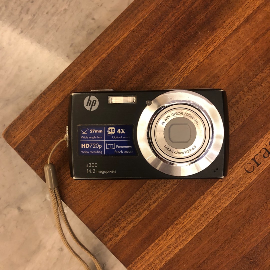 Hp S300 (Black), Photography, Cameras on Carousell