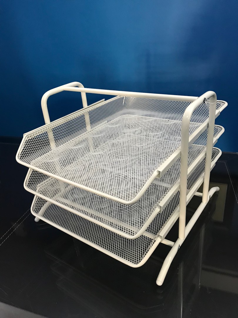 Ikea White Document Tray, Furniture & Home Living, Furniture, Shelves ...