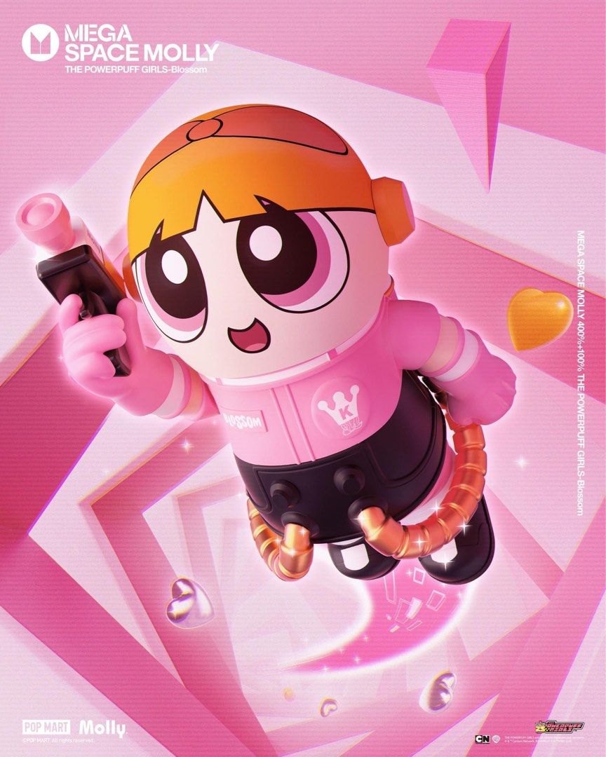 [instock] Authentic Popmart Popmart POP MART MEGA SPACE MOLLY 400% ...