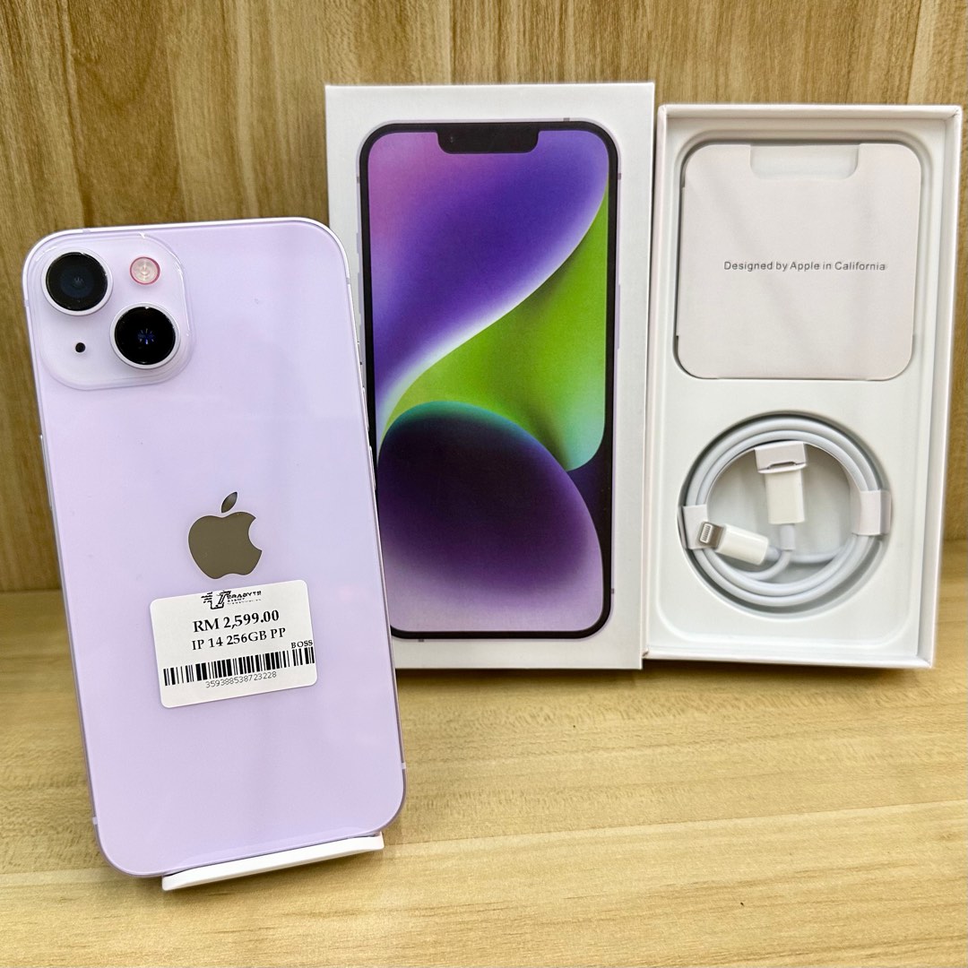 iPhone 14 Purple 256GB, Mobile Phones & Gadgets, Mobile Phones, iPhone ...