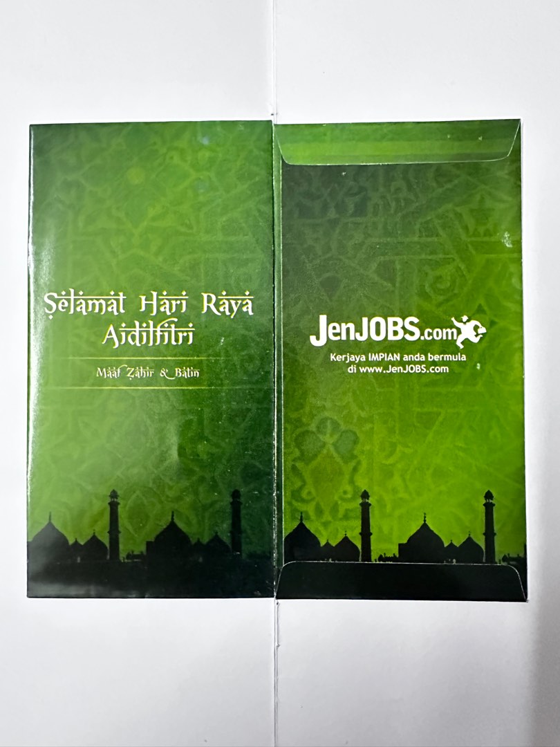 JenJobs.com Selamat Hari Raya Aidilfitri Maaf Zahir & Batin Sampul Raya ...