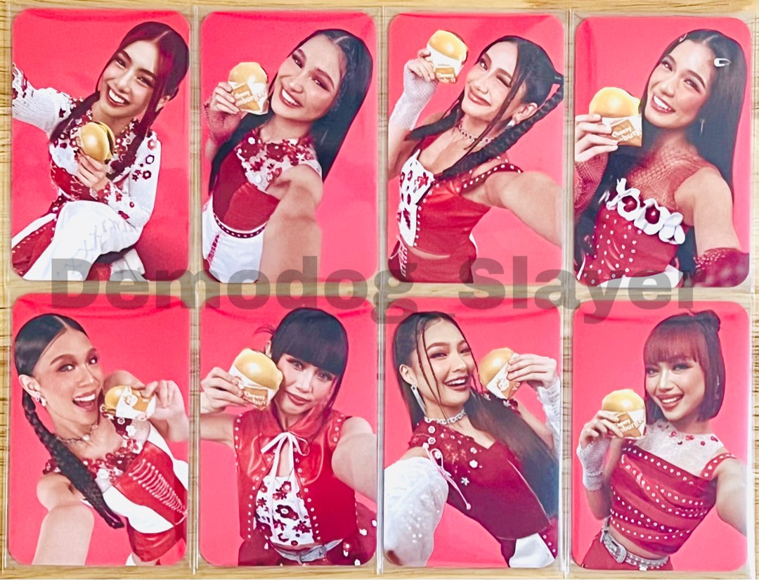 Jollibee x BINI Photocards (Complete Burger Set), Hobbies & Toys ...