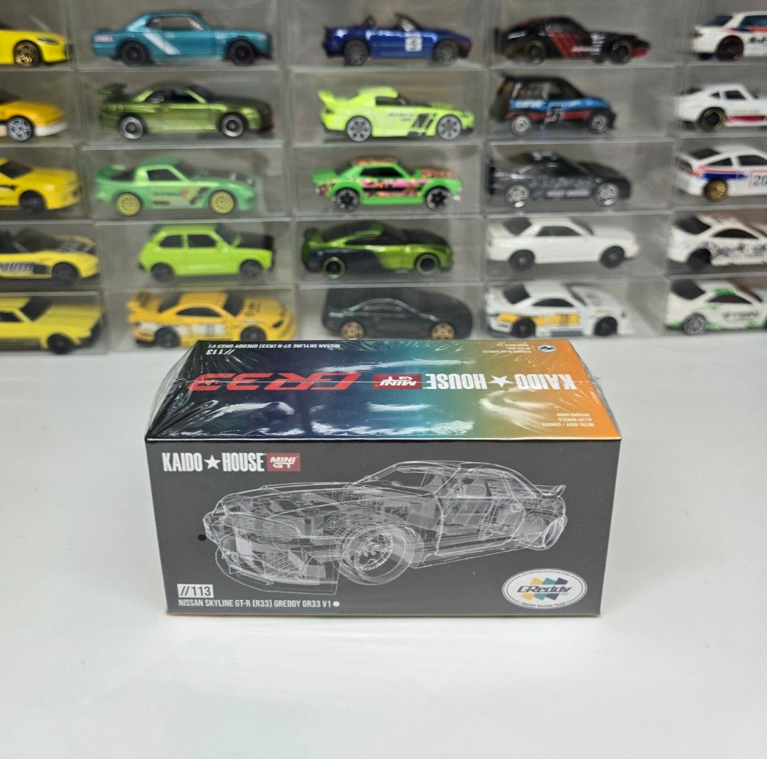 Kaido House R33 #113 Greddy, Hobbies & Toys, Toys & Games on Carousell