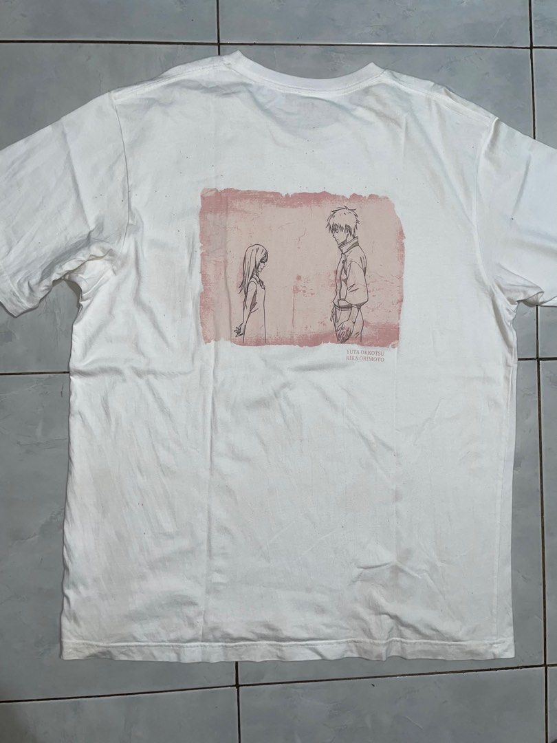 kaos baju uniqlo x jujutsu kaisen yuta okkotsu original, Fesyen Pria ...