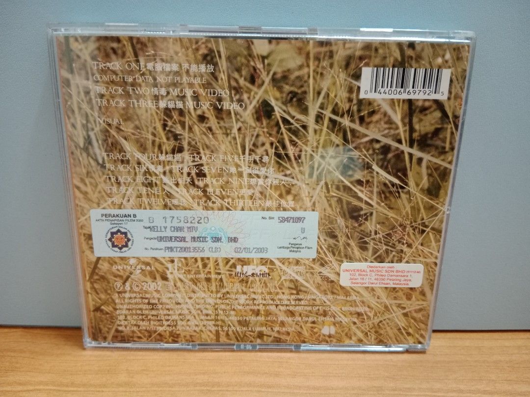 Kelly Chen 陳慧琳 Baby Cat CD VCD, Hobbies & Toys, Music & Media, CDs ...