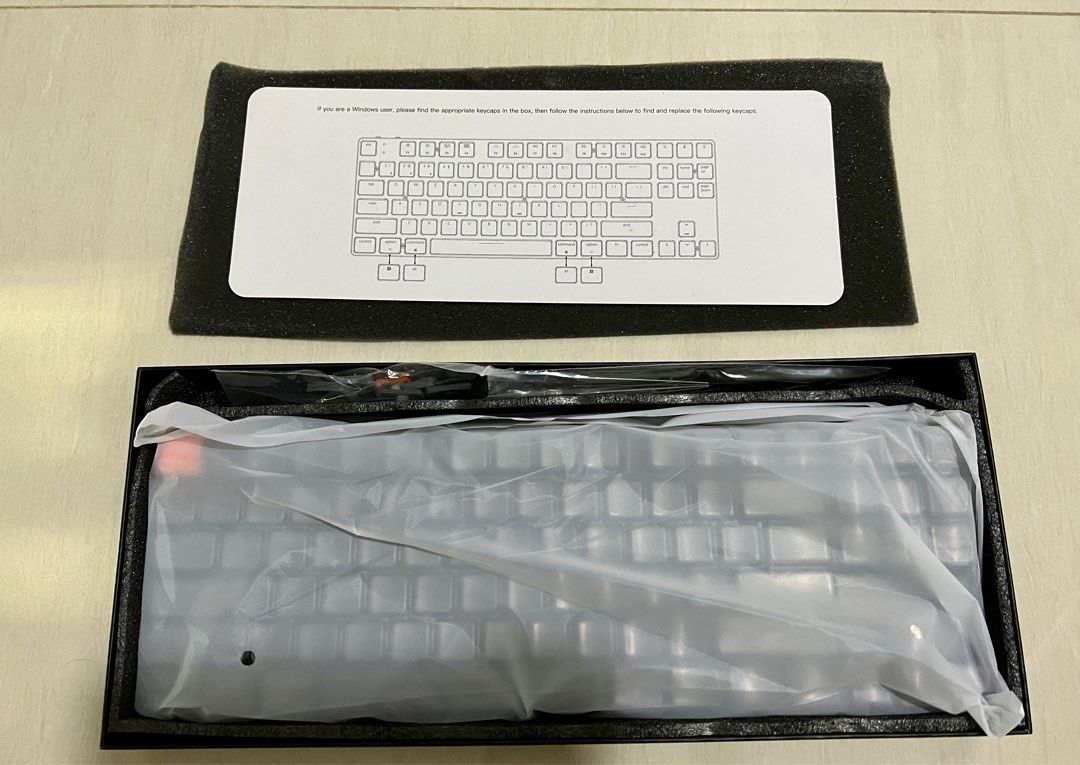 Keychron K1 SE RGB TKL Tenkeyless Mechanical Keyboard Low Profile Brown ...