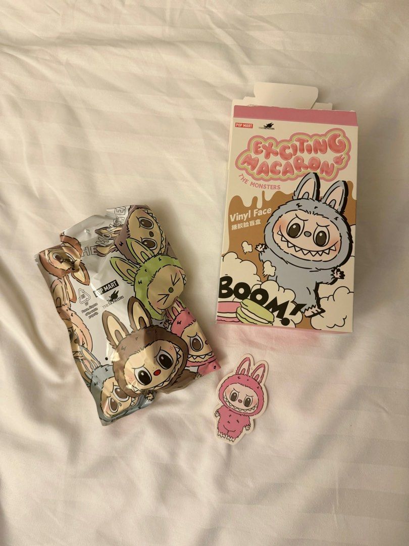 LABUBU Exciting Macarons (Keychain!), Hobbies & Toys, Memorabilia ...