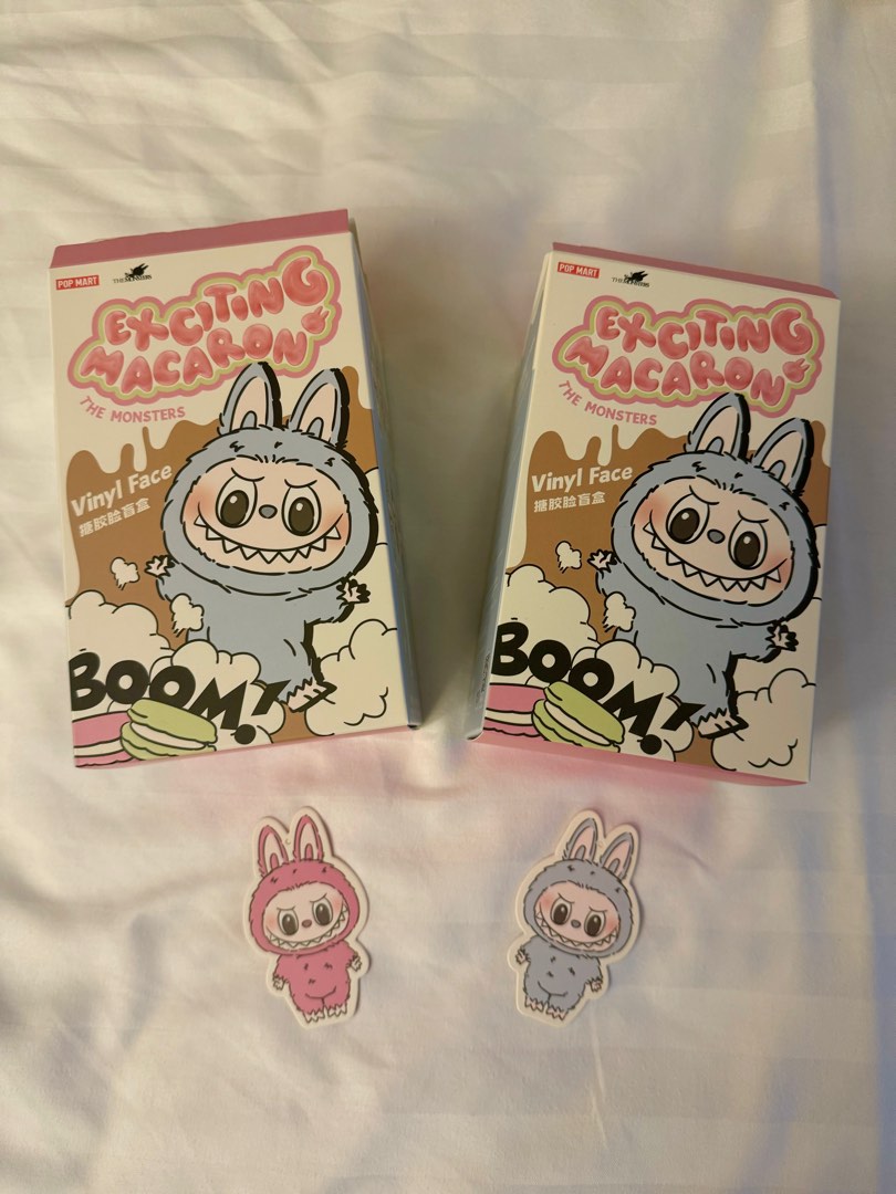 LABUBU Exciting Macarons (Keychain!), Hobbies & Toys, Memorabilia ...